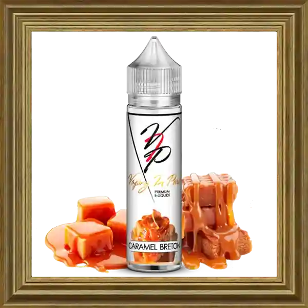Vaping in Paris Caramel Breton Shortfill Liquid – intensiver Genuss